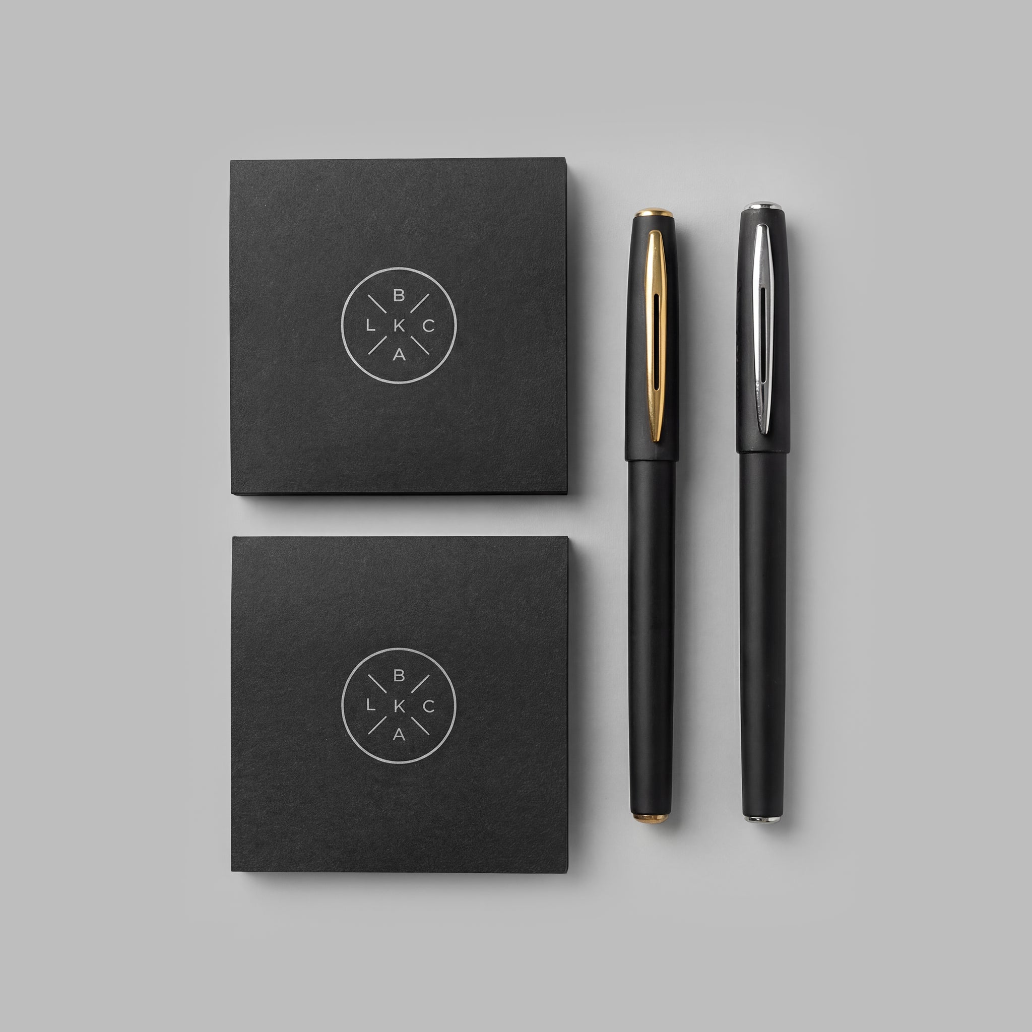 Black Sticky Notes Set | Blackverse